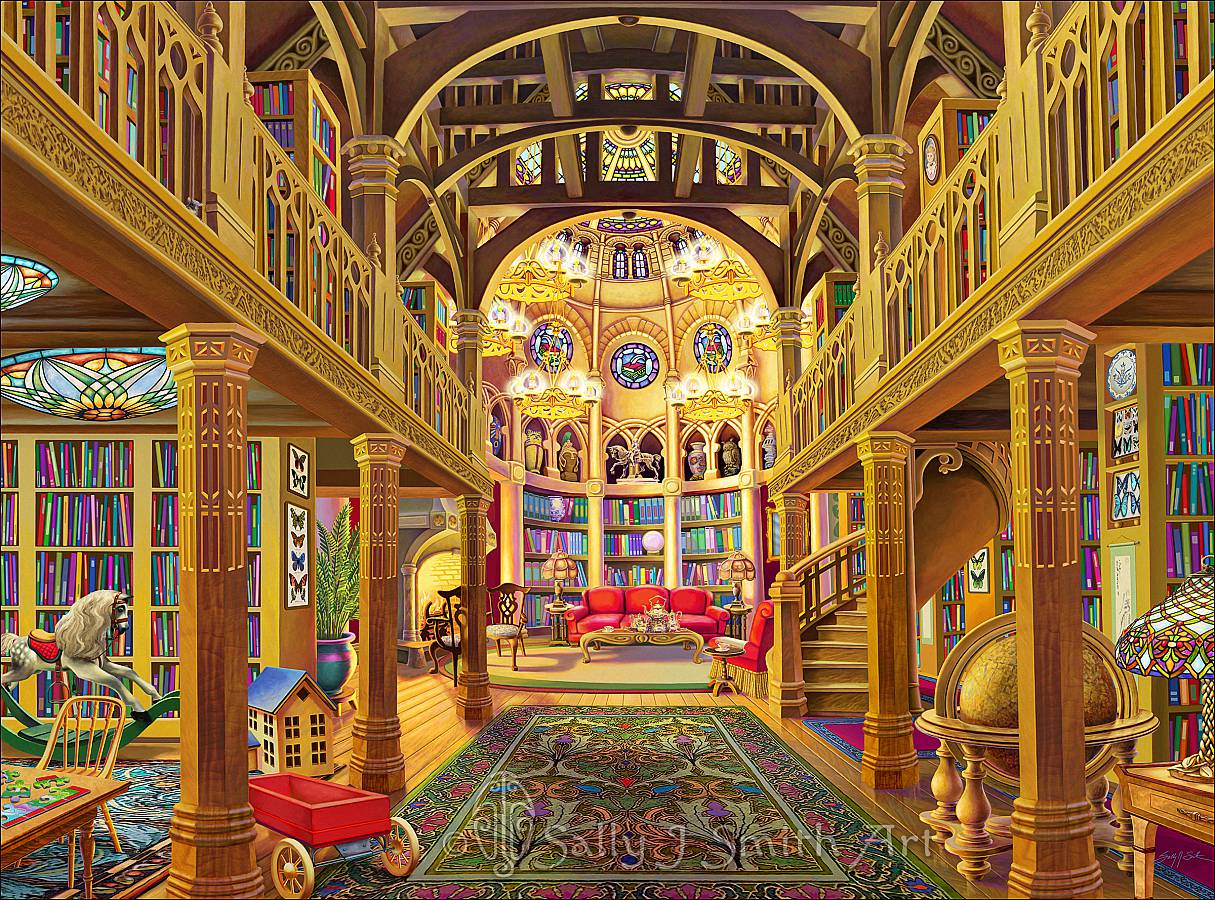 Paintings - Sally J Smith Art